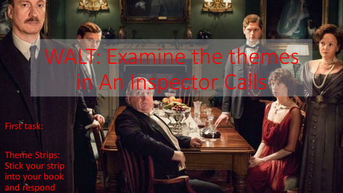 PPT to learn and revise themes in An Inspector Calls | Teaching Resources