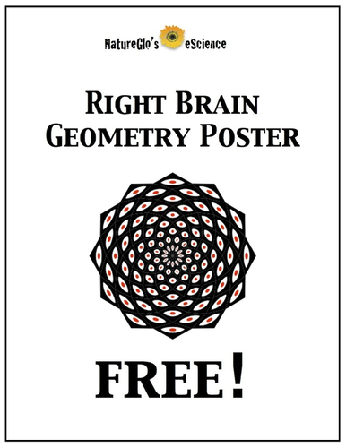 Right Brain Geometry Poster | Teaching Resources
