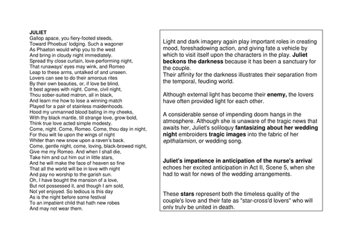 Foreshadowing Examples In Romeo And Juliet