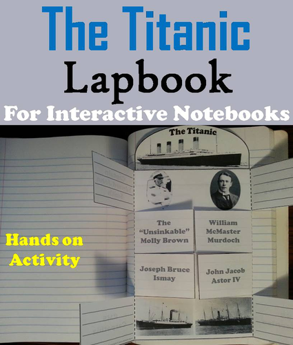 Titanic Lapbook | Teaching Resources