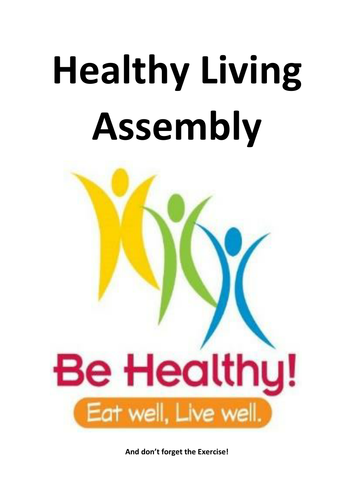 Healthy Living Assembly or Class Play | Teaching Resources