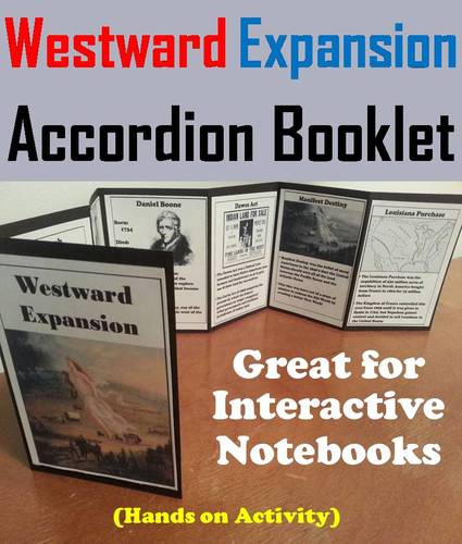 Westward Expansion Accordion Booklet | Teaching Resources