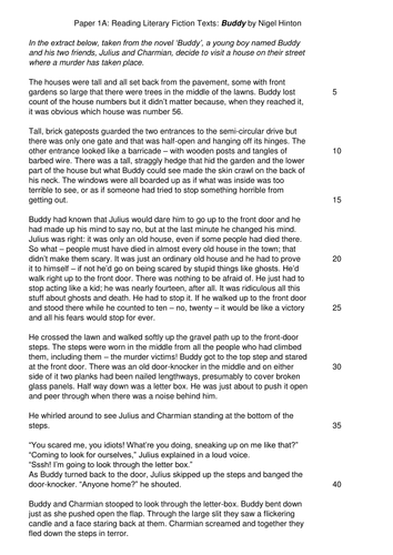 NEW AQA English Language revision - Language Paper 1 - KS3 by - UK ...