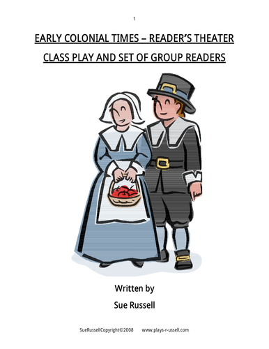 Early Colonial Times Class Play or Guided Reading Scripts | Teaching ...