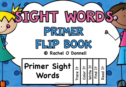 Sight Word PRIMER FLIP BOOKS | Teaching Resources