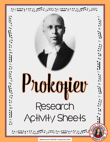 PROKOFIEV Research Activity Sheets | Teaching Resources