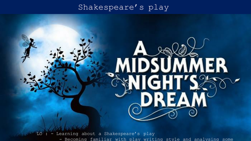 Act 2 Scene 1 A Midsummer Night's Dream - The fairies and the music the ...