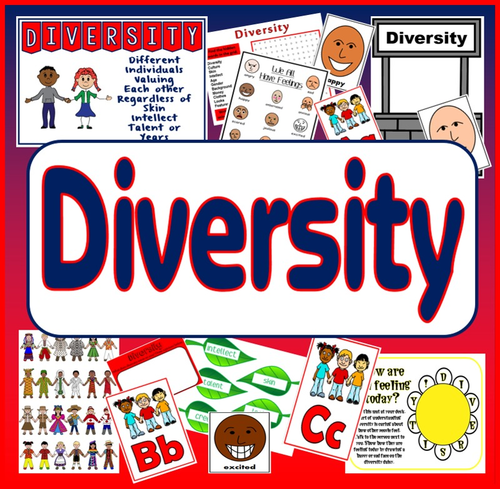 DIVERSITY AND MULTICULTURAL POSTERS -TEACHING RESOURCES DISPLAY EYFS KS ...