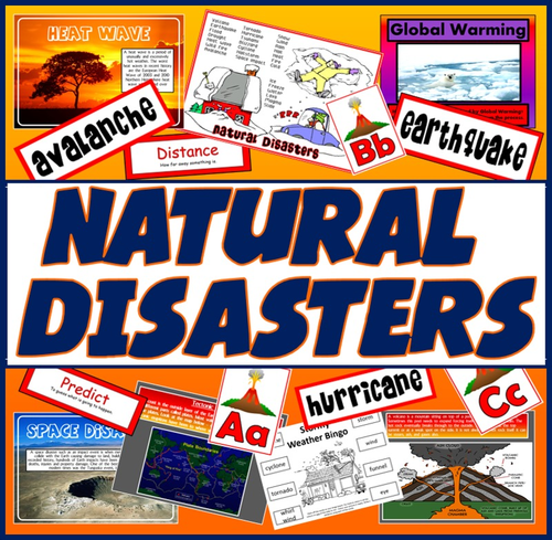 NATURAL DISASTERS TEACHING RESOURCES GEOGRAPHY VOLCANO EARTHQUAKE ...