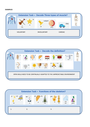 Dingbats (50 pages) of keywords & definitions for all topic areas for ...