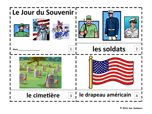 Le Jour du Souvenir / Remembrance Day or Poppy Day ("In Flanders Fields ...