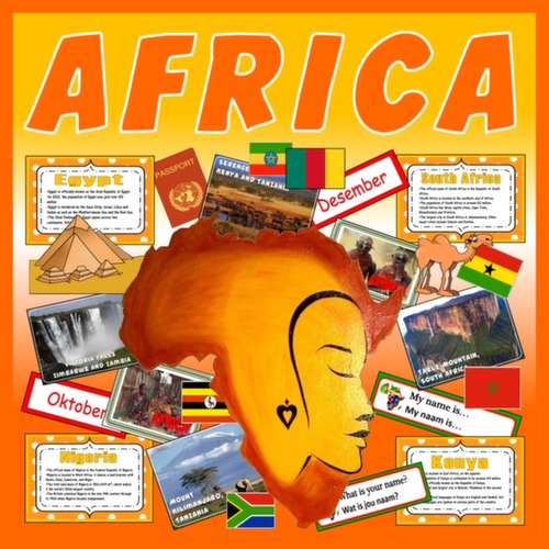 AFRICA -TEACHING RESOURCES CULTURE DIVERSITY LANGUAGE GEOGRAPHY EGYPT ...