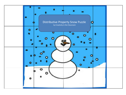 Distributive Property Bridge Puzzle | Teaching Resources