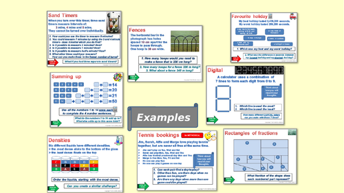Maths Starters Bundle - 4,5 & 6 (Powerpoints with answers) ... get ...