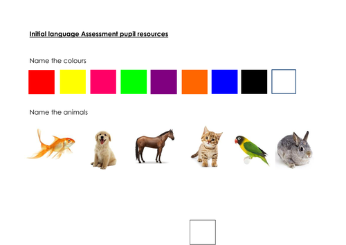 Big Spellings initial pupil assessment by ellieteacher - Teaching ...