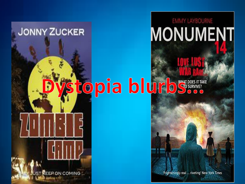 Dystopia and Horror Bundle 2 by - UK Teaching Resources - TES