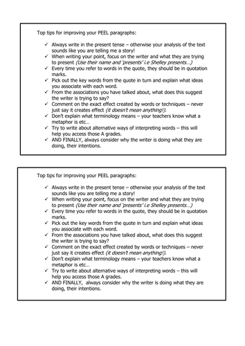 (New GCSE) Top Tips! A*/level 9 'how to' succeed guides: how to improve ...