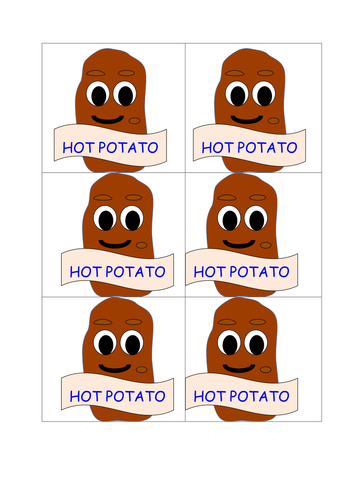 Hot potato game phonics oa o-e family phonics screen Year 1 | Teaching ...