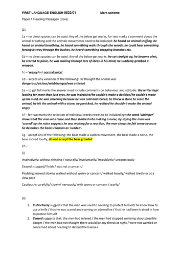 Cambridge English Language iGCSE style paper - mimic the language iGCSE ... Cambridge English Language iGCSE style paper - mimic the language iGCSE ...