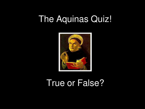 OCR Religious Ethics AS- Aquinas and the Primary Precepts (Natural ...