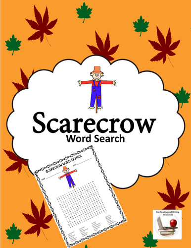 Scarecrow Word Search | Teaching Resources