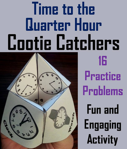 Telling Time to the Quarter Hour | Teaching Resources