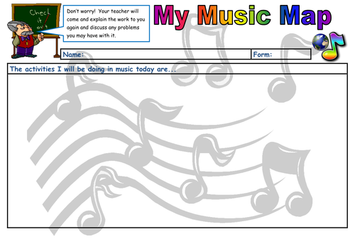 Music Map for ASD Pupils | Teaching Resources