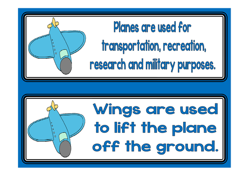 TRANSPORT TEACHING RESOURCES EYFS KS1-2 LAND SEA AIR AEROPLANE TRAIN ...
