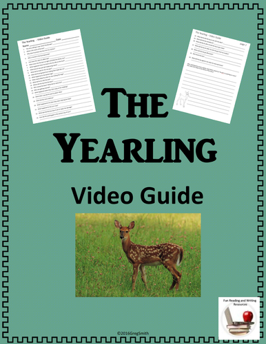The Yearling Video Guide | Teaching Resources