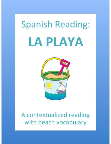 Spanish Vocabulary: At the Beach by SenorBelles - Teaching Resources - TES
