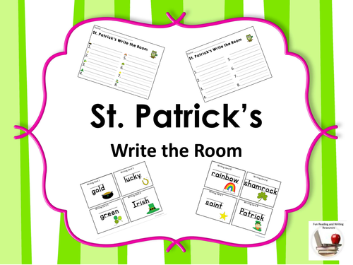 St. Patrick's Day Write the Room | Teaching Resources