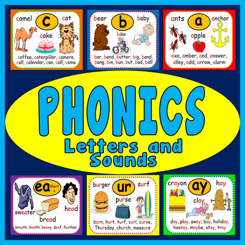 88 PHONICS FLASHCARDS A4 LITERACY LETTERS AND SOUNDS LITERACY EYFS KS1 ...