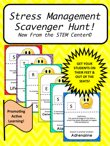 Mental and Emotional Health: "Stress Management" | Teaching Resources