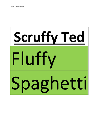 Read Write Inc Set 2 and 3 Green Words - 500+ Phonics Decodable Words ...