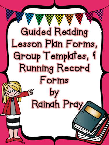 Guided Reading Lesson Templates and Running Record Forms! | Teaching ...