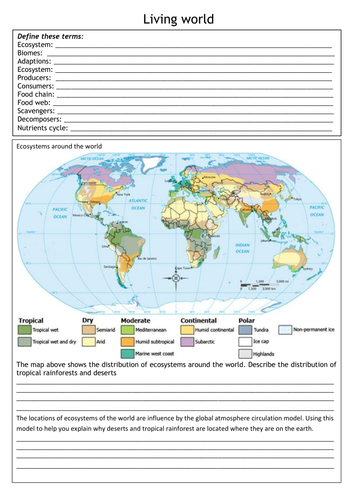 AQA Living Worlds Scheme and Resources by - UK Teaching Resources - TES