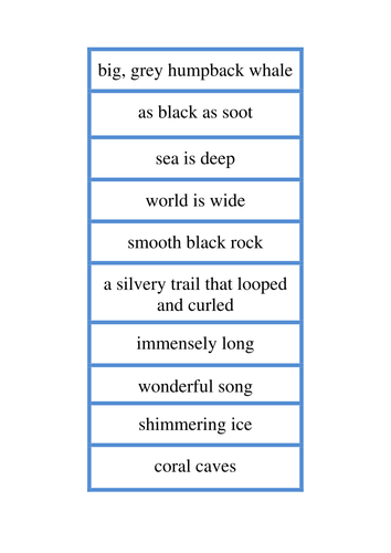 Snail and the Whale topic words | Teaching Resources