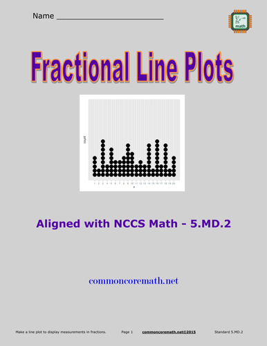 Printable Worksheets Dot Plots