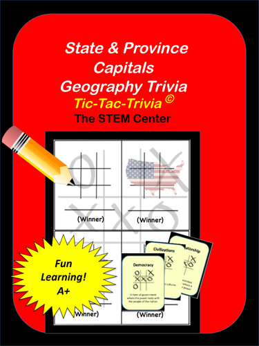 States And Capitals Trivia