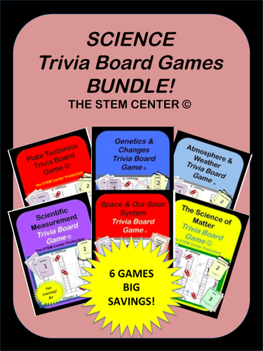 Science Game Bundle | Teaching Resources