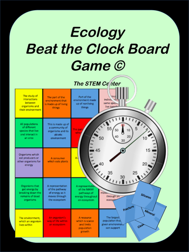 Ecology: Beat the Clock Game | Teaching Resources