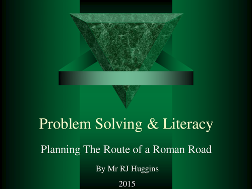 Roman Roads problem solving / literacy exercise | Teaching Resources