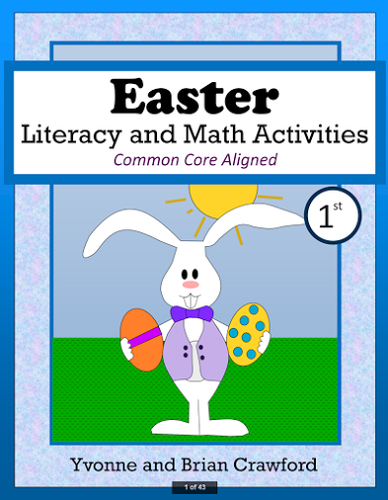 Easter Math and Literacy Activities First Grade Common Core | Teaching ...
