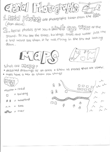 Aerial Photography and Maps: Geography Skills | Teaching Resources