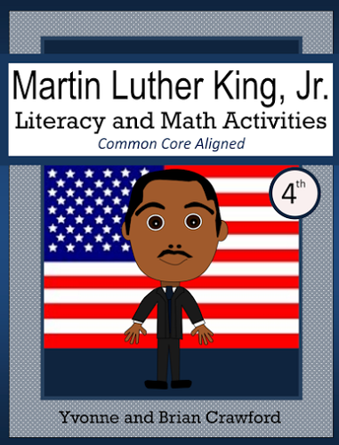Martin Luther King, Jr. Math and Literacy Activities Fourth Grade ...
