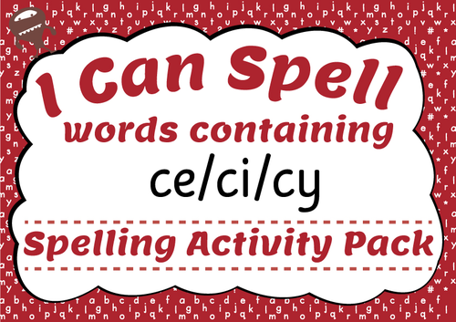 Spellings Recipes - Using Year 3/4 Word List by - UK Teaching Resources ...