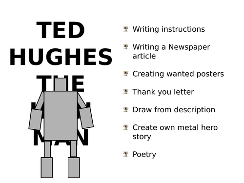 KS2 Iron Man by Ted Hughes Reading and Writing Lesson Plans by - UK ...