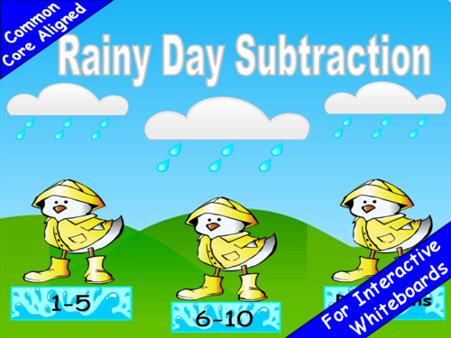 Numberline Subtraction PowerPoint Game | Teaching Resources