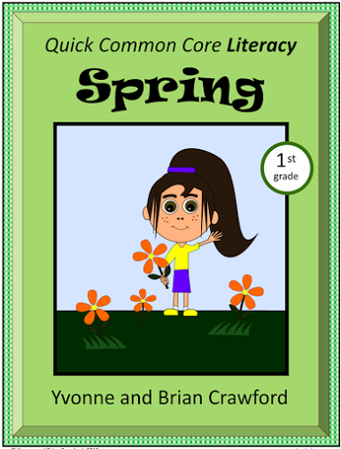 Spring No Prep Common Core Literacy (1st grade) | Teaching Resources
