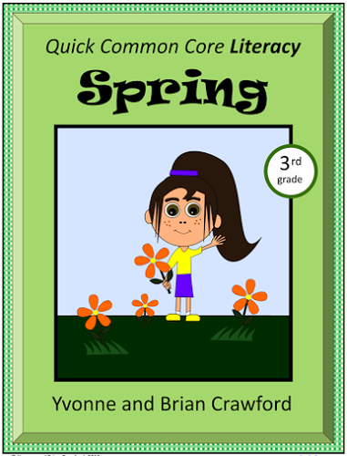 Spring No Prep Common Core Literacy (3rd grade) | Teaching Resources